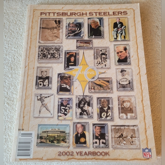 NFL | Other | Pittsburgh Steelers Nfl 202 Official Yearbook 70 Seasons ...